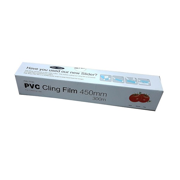 Catering Foil 450mm X 1500m RUBY JUMBO -- PVC Cling Film